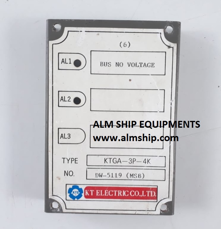 KT ELECTRIC KTGA-3P-4K GROUP ANNUCIATOR | ALM SHIP EQUIPMENTS